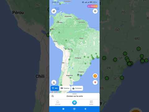 présentation de Wi-Fi map l'application idéal pour trouvé un wifi dehors
