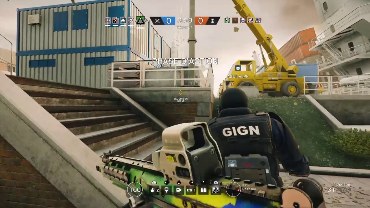 Full team Capitão R6 Siege - YouTube