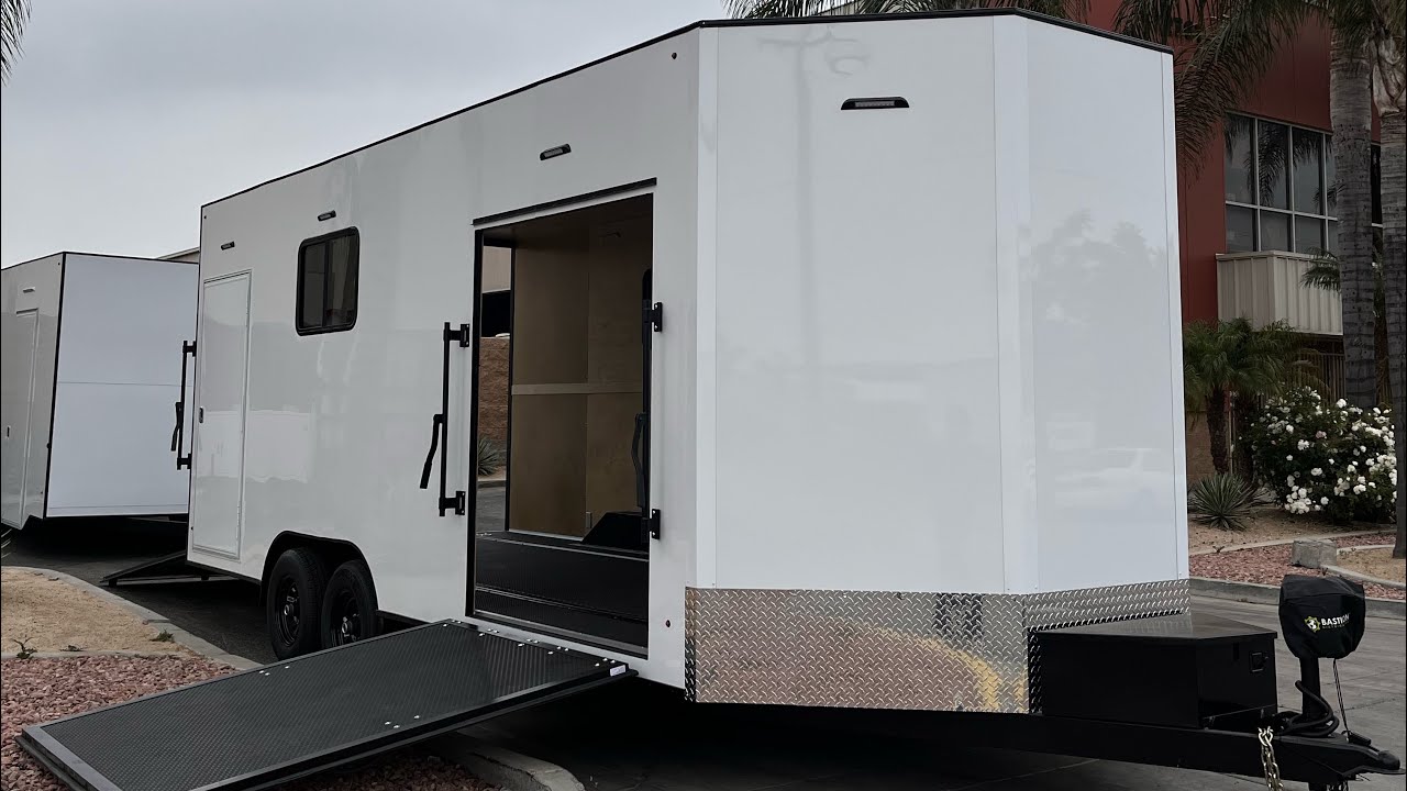 2024 Fractal Enclosed Trailer (Walk Around) - YouTube