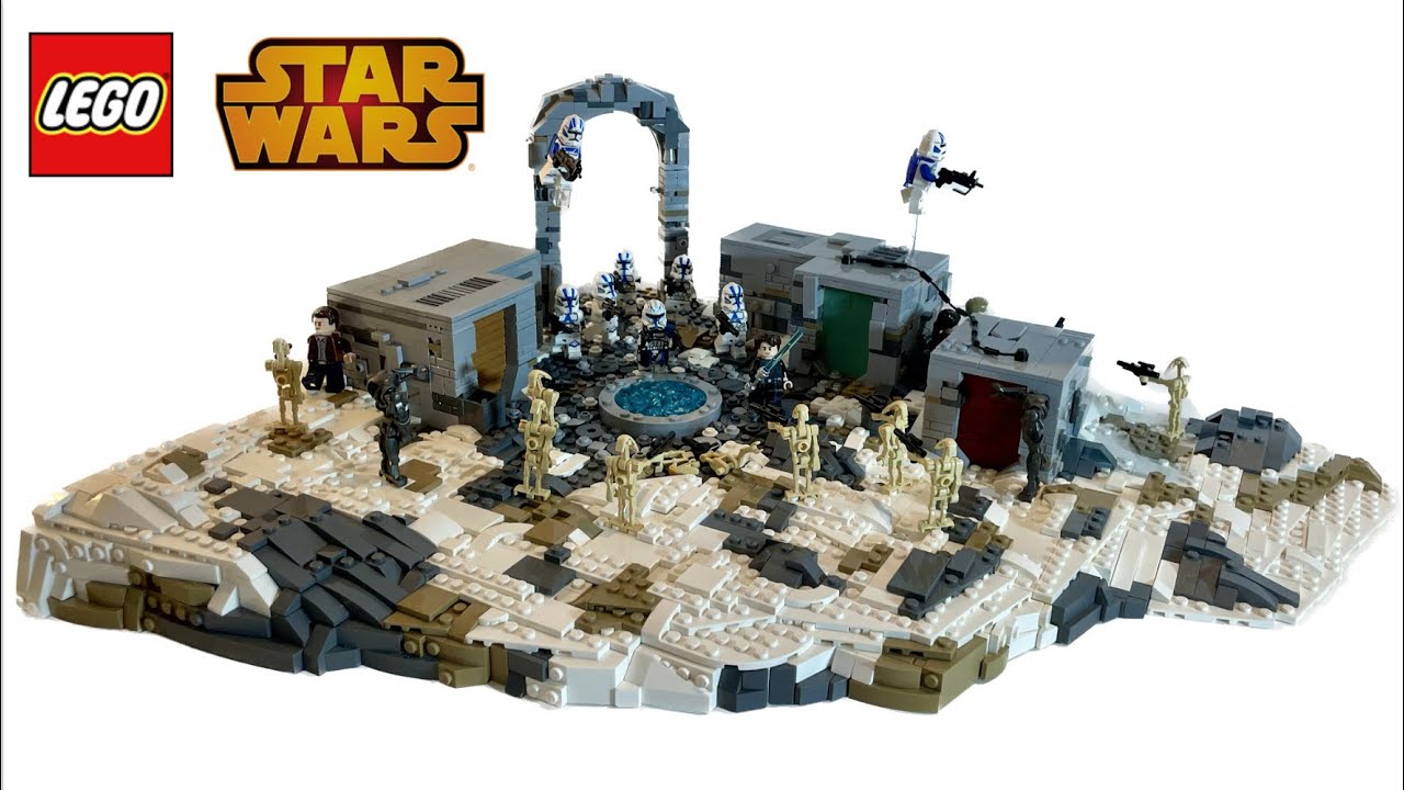 Lego Star Wars: Battle on Kijimi MOC - YouTube