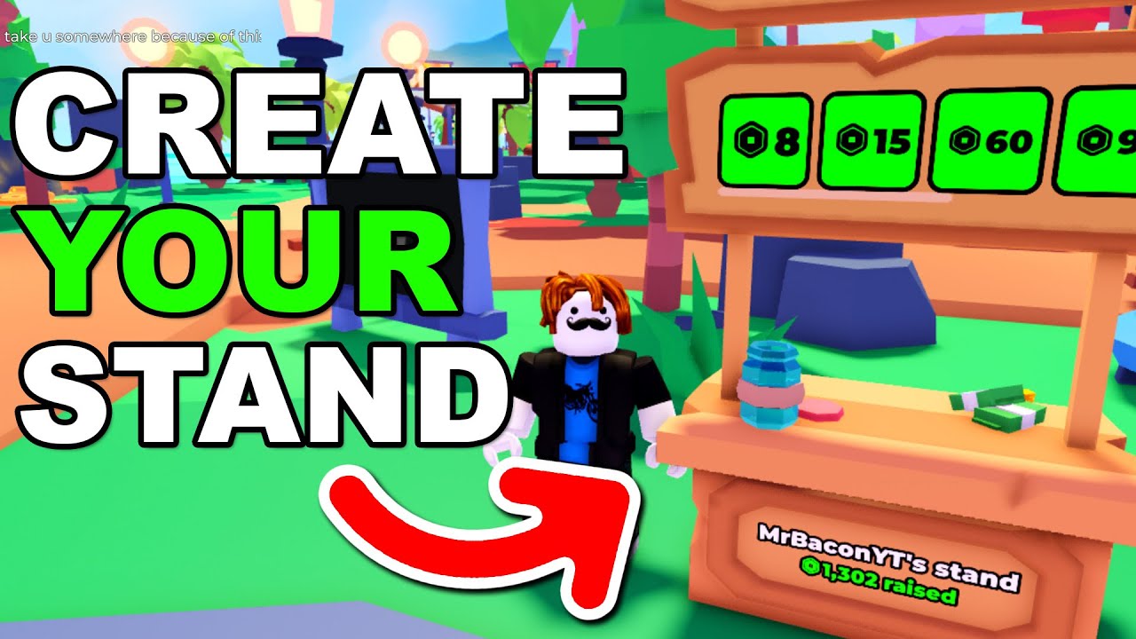 How To Set Up a STAND in Roblox Pls Donate (WORKING 2025!) - YouTube