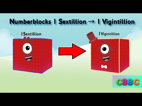 Numberblocks 1 Sextillion → 1 Vigintillion! - YouTube