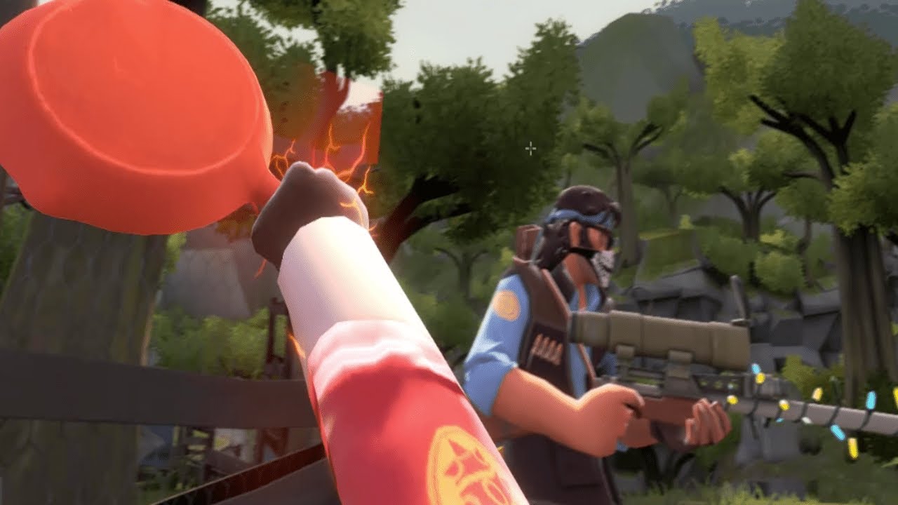 [TF2] The pan has a hidden knockback stat - YouTube