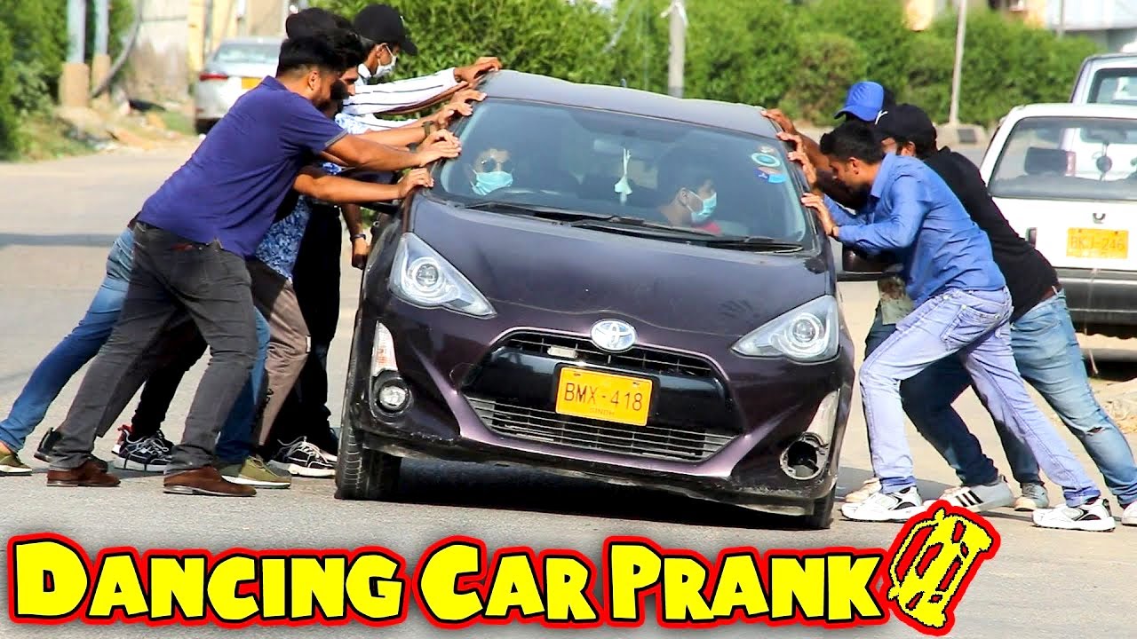 DANCING CAR PRANK - YouTube