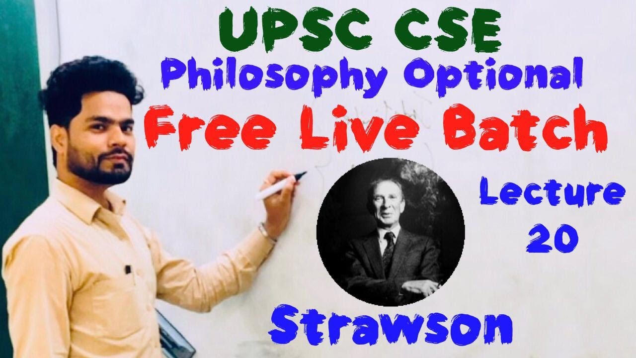 Strawson Philosophy - YouTube