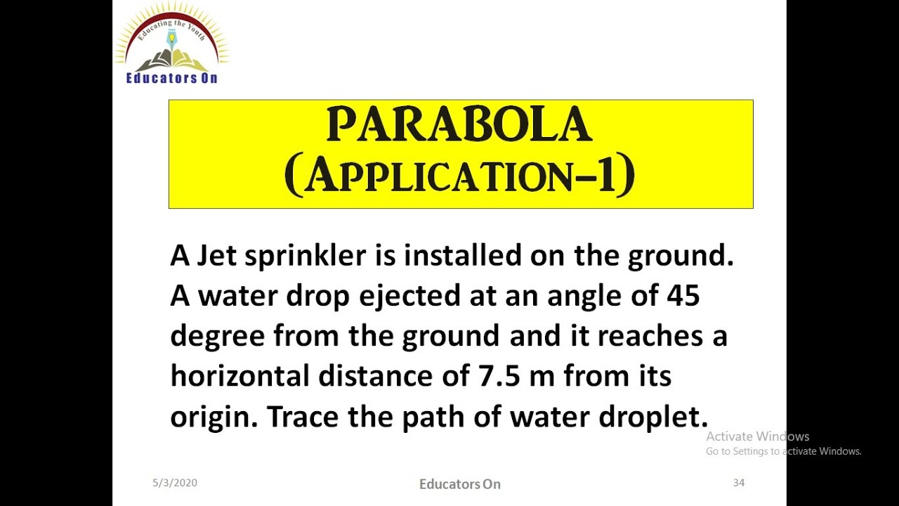 Parabola QUESTION-1 | Lecture-8 | Engineering Graphics - YouTube