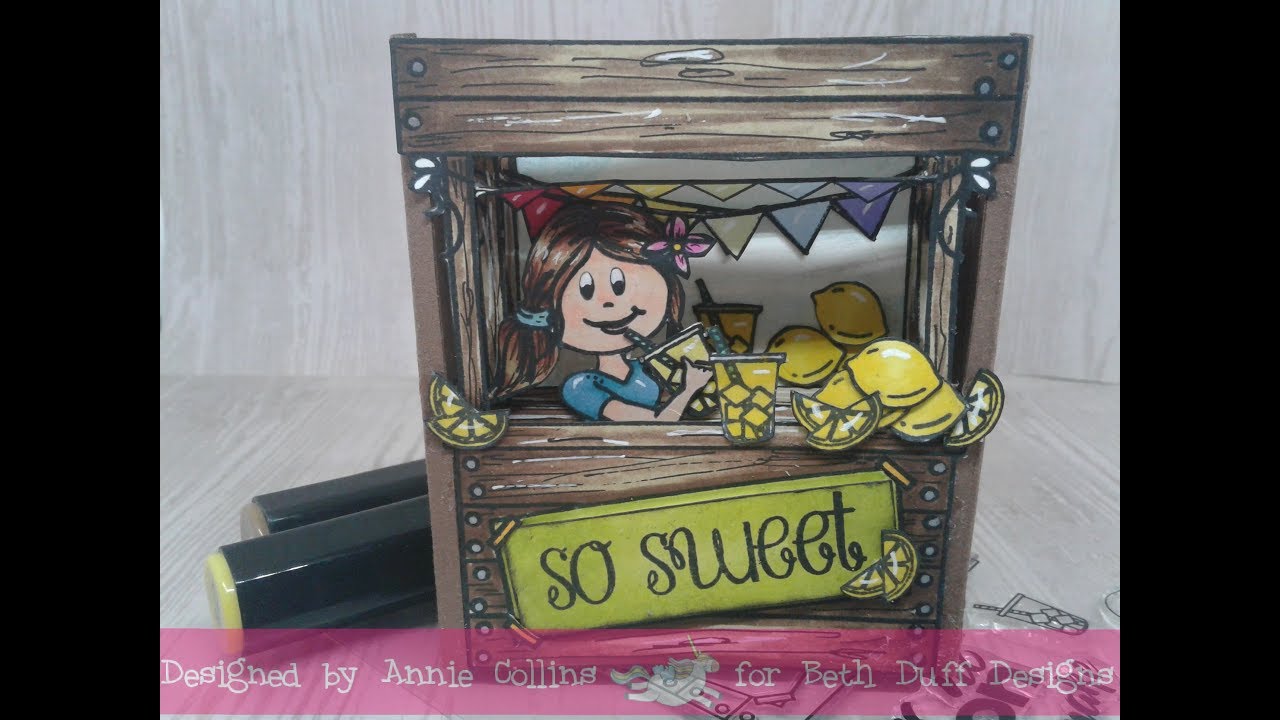 So Sweet Box Card - YouTube