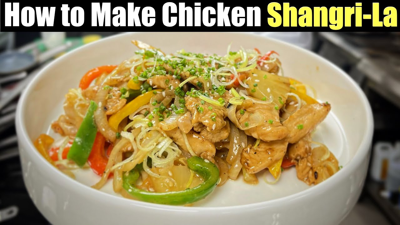 How to make Chicken Shangrila?🥙 || Chinese simple recipe for restaurant ...