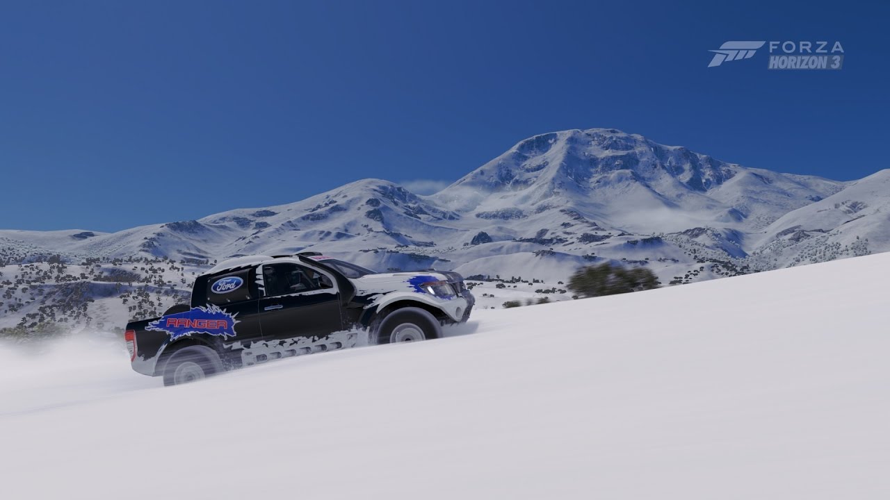 FH3 Blizzard Mountain - 2014 Ford Ranger T6 Rally Raid - Lower Slopes ...