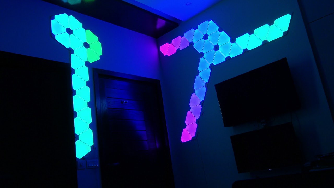 Nanoleaf Designs (HQ) Dynamic Scenes - YouTube