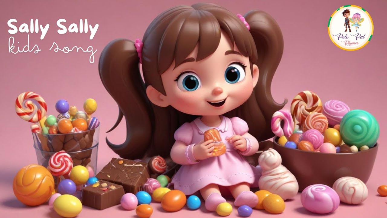 Sally Sally Kids Song | Nursery Rhymes | Polo Pal Rhymes #kidssong # ...