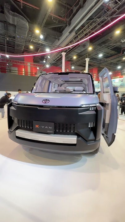 Toyota x van gear 2025 | Toyota electric car | toyota ev - YouTube