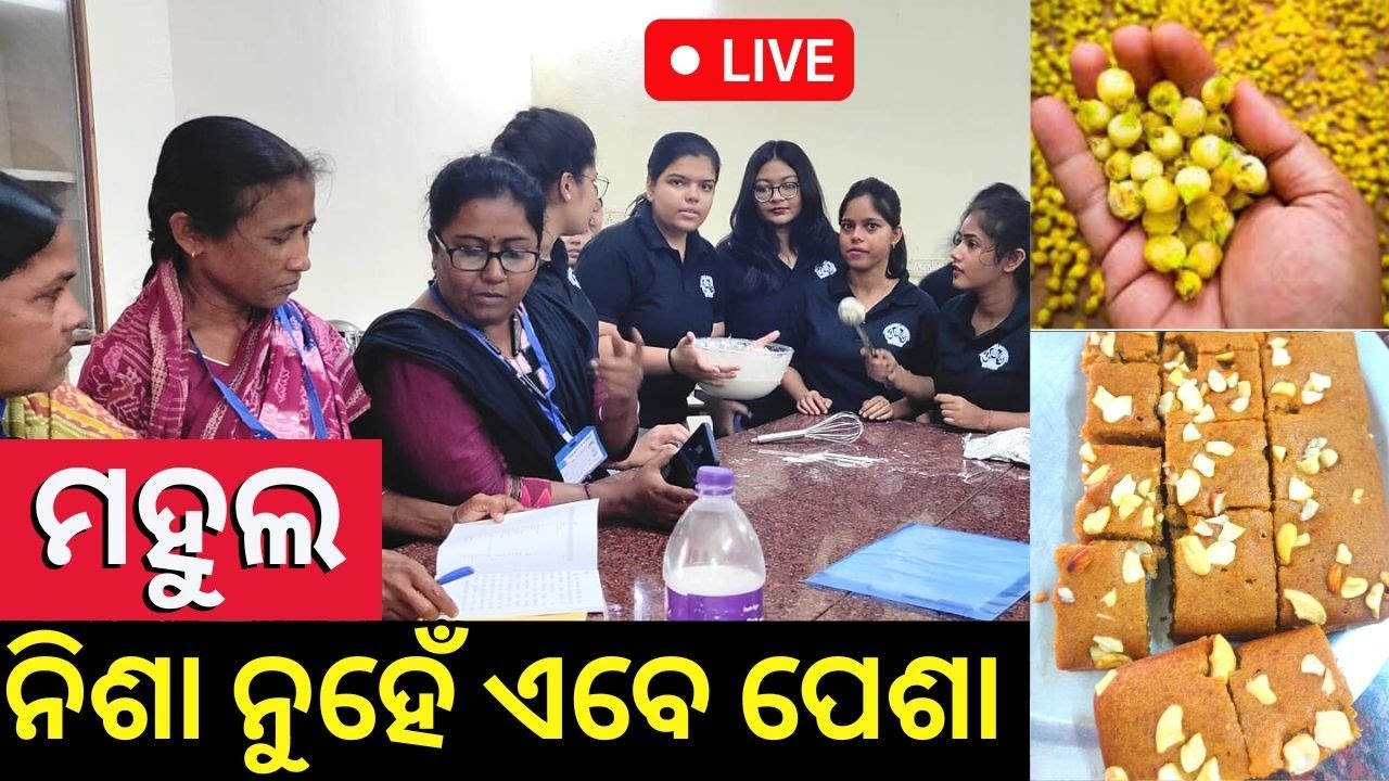 Live: ମହୁଲ, ନିଶା ନୁହେଁ ଏବେ ପେଶା | Ice-cream From Mahula Fula ...