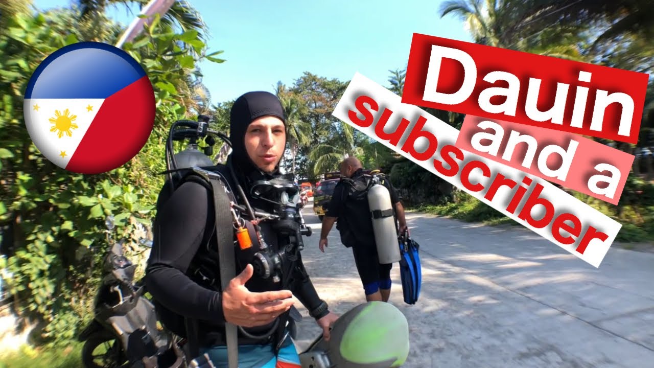 Diving with my subscriber in Dauin! (Bongo Bongo divers) - YouTube