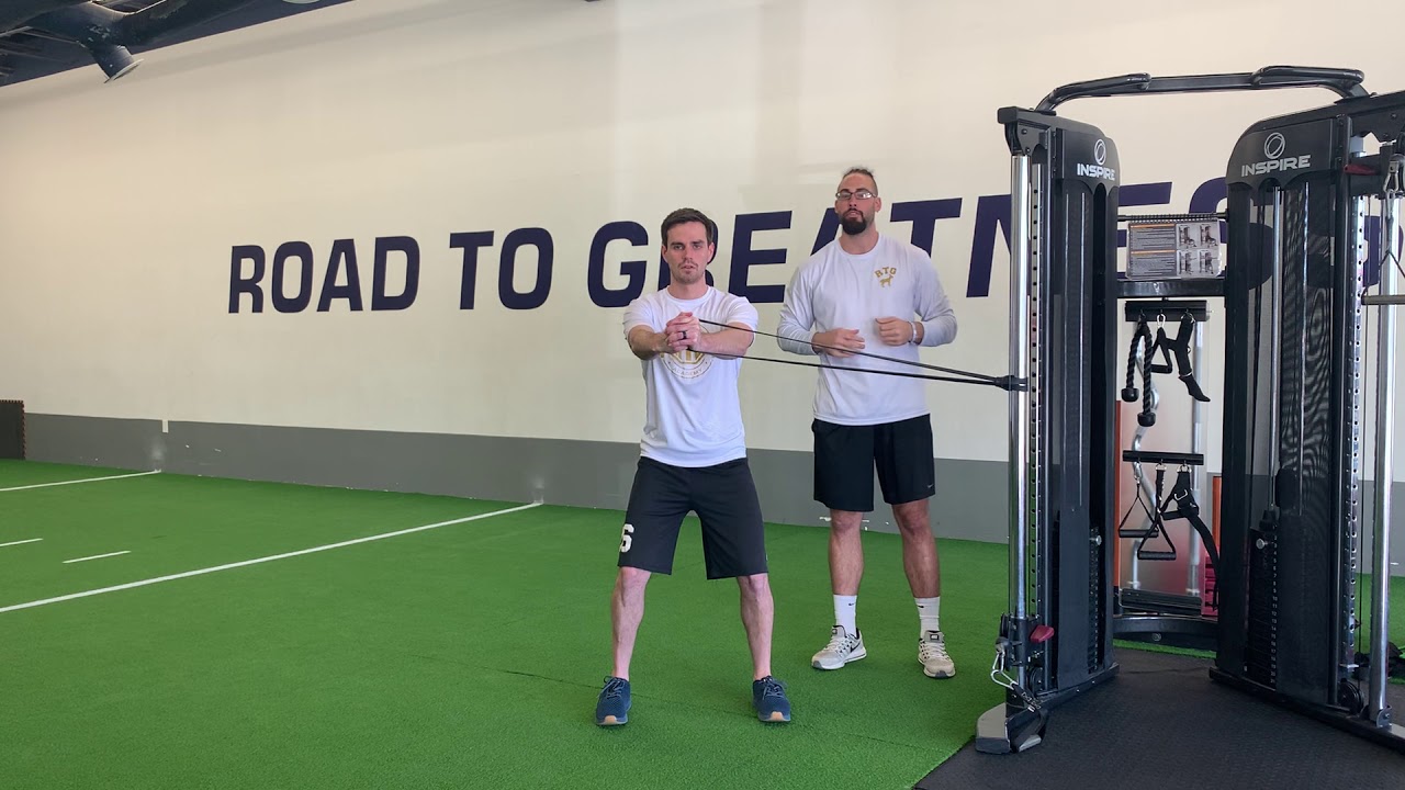 Banded Anti-Rotation Hold - YouTube