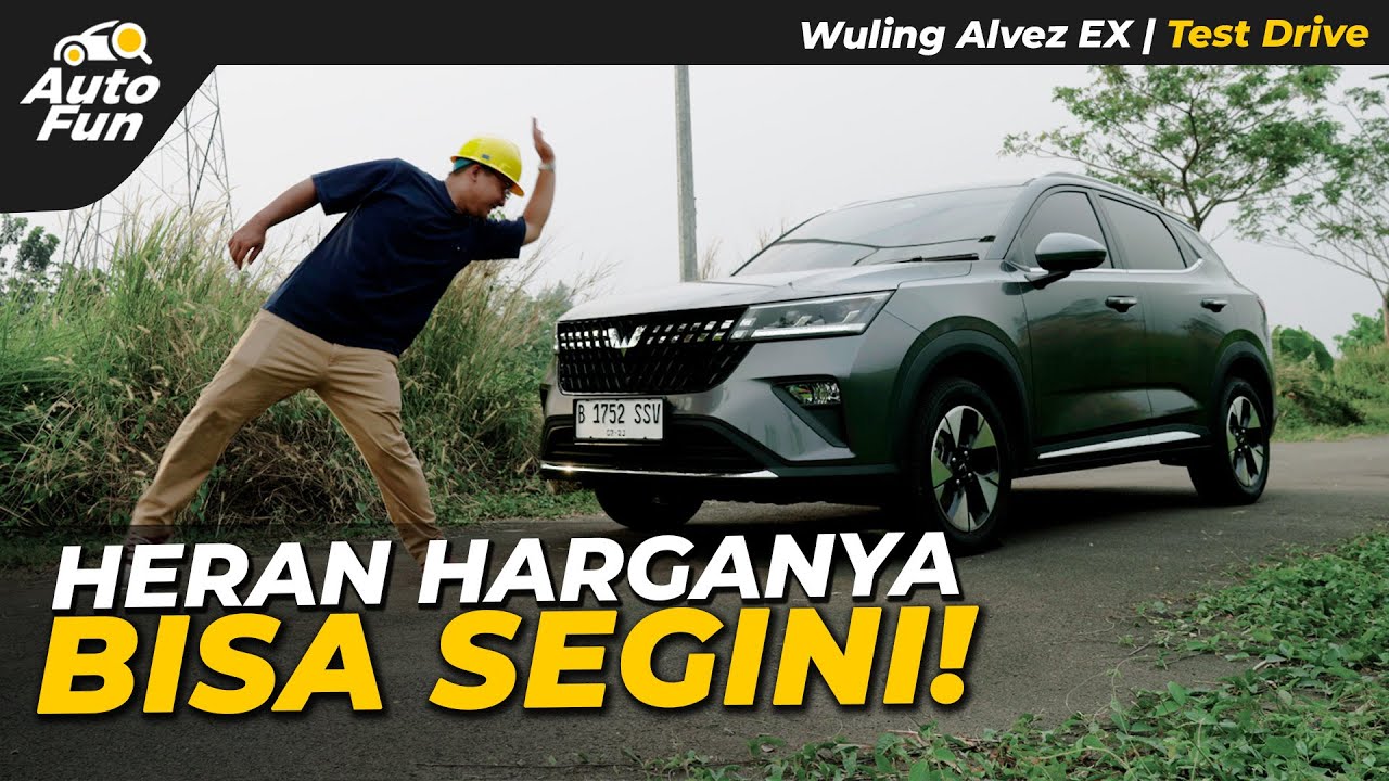 NYOBAIN SEMUA FITUR CANGGIH WULING ALVEZ EX, BENERAN BISA KEPAKE ...