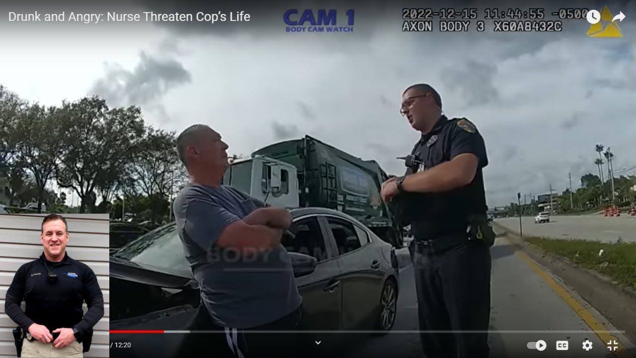 Drunk Angry Man Arrested For DUI Resisting Arrest - YouTube