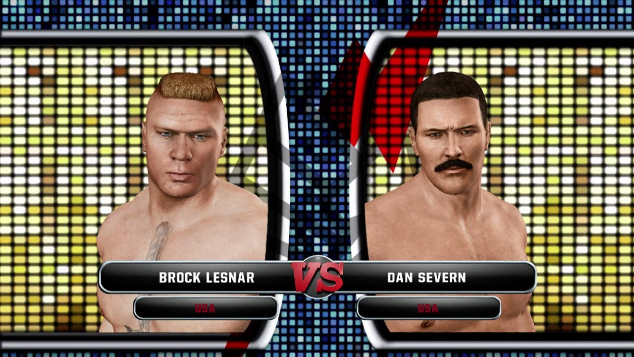 UFC Undisputed 3 - Brock Lesnar vs. Dan Severn PRIDE Title War - YouTube