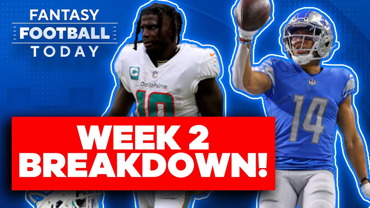 NFL Week 2 Fantasy Recap: Early WAIVER WIRE, Winners, Expert Analysis ...