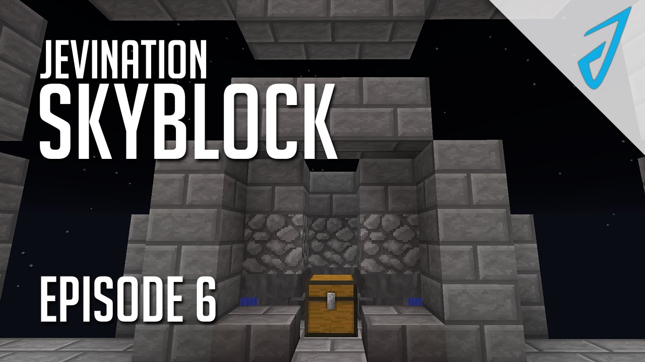 Minecraft Skyblock: SUPER FANCY STORAGE! (Episode 6) | iJevin - YouTube