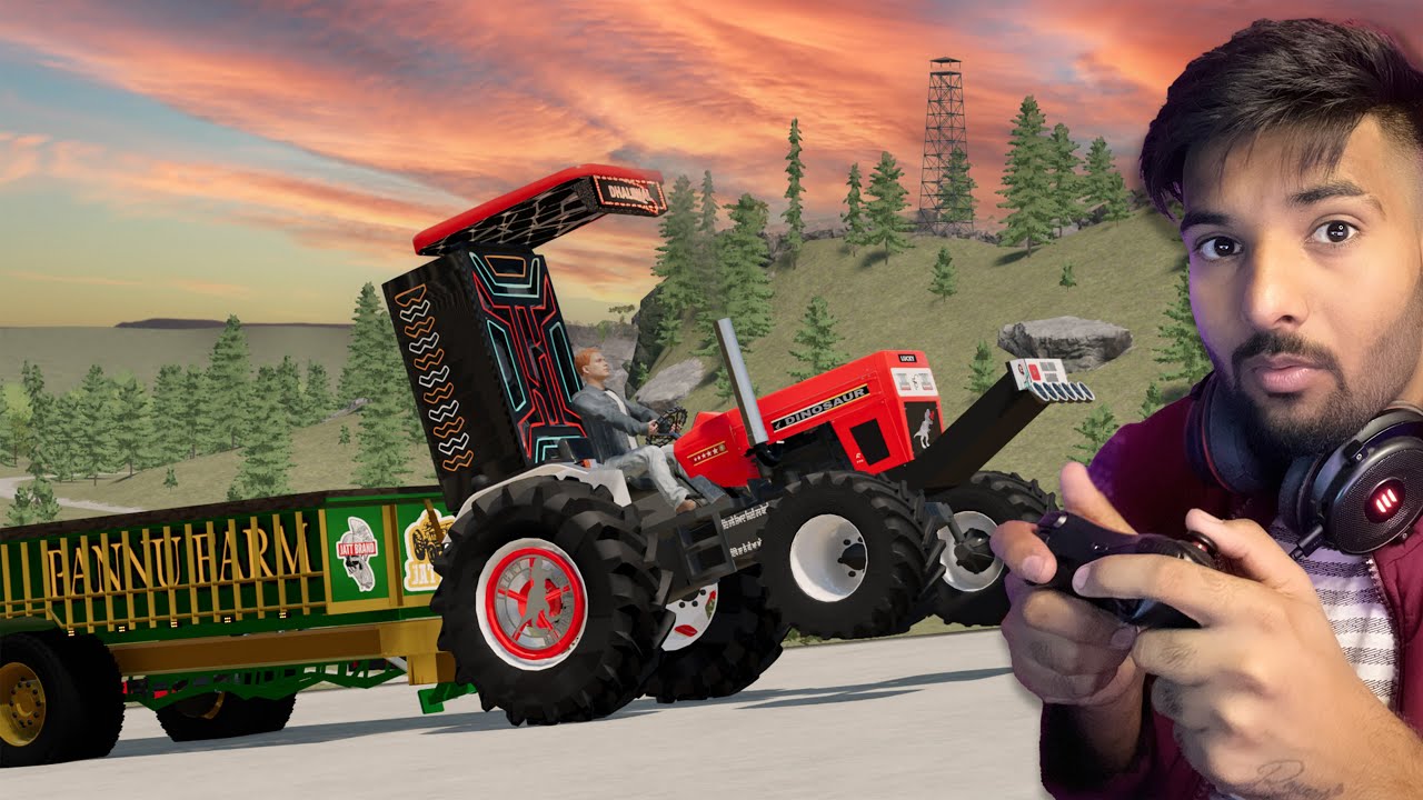 Tralli in Mud | 855 Dinosaur | FS22 - YouTube