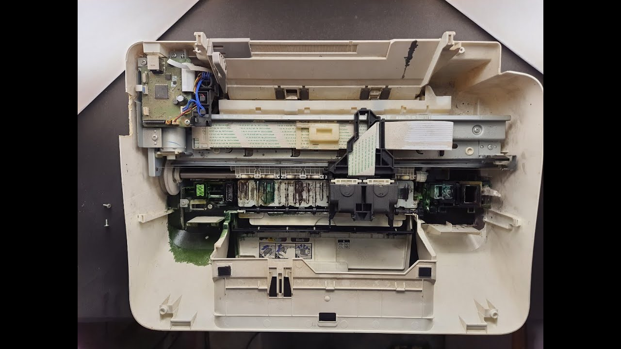 Repairing Inkjet Printer - YouTube