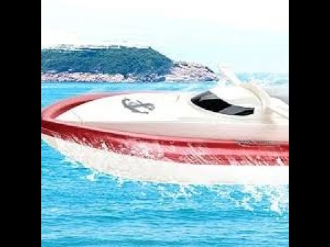 High Speed Racing Boat Speedboat Remote Control Ship Water Game Kids ...