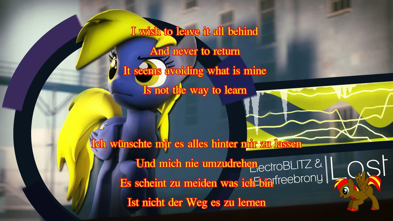 Lost - 4everfreebrony (Ft. Electro-BLITZ) (Lyrics) (Deutsche ...