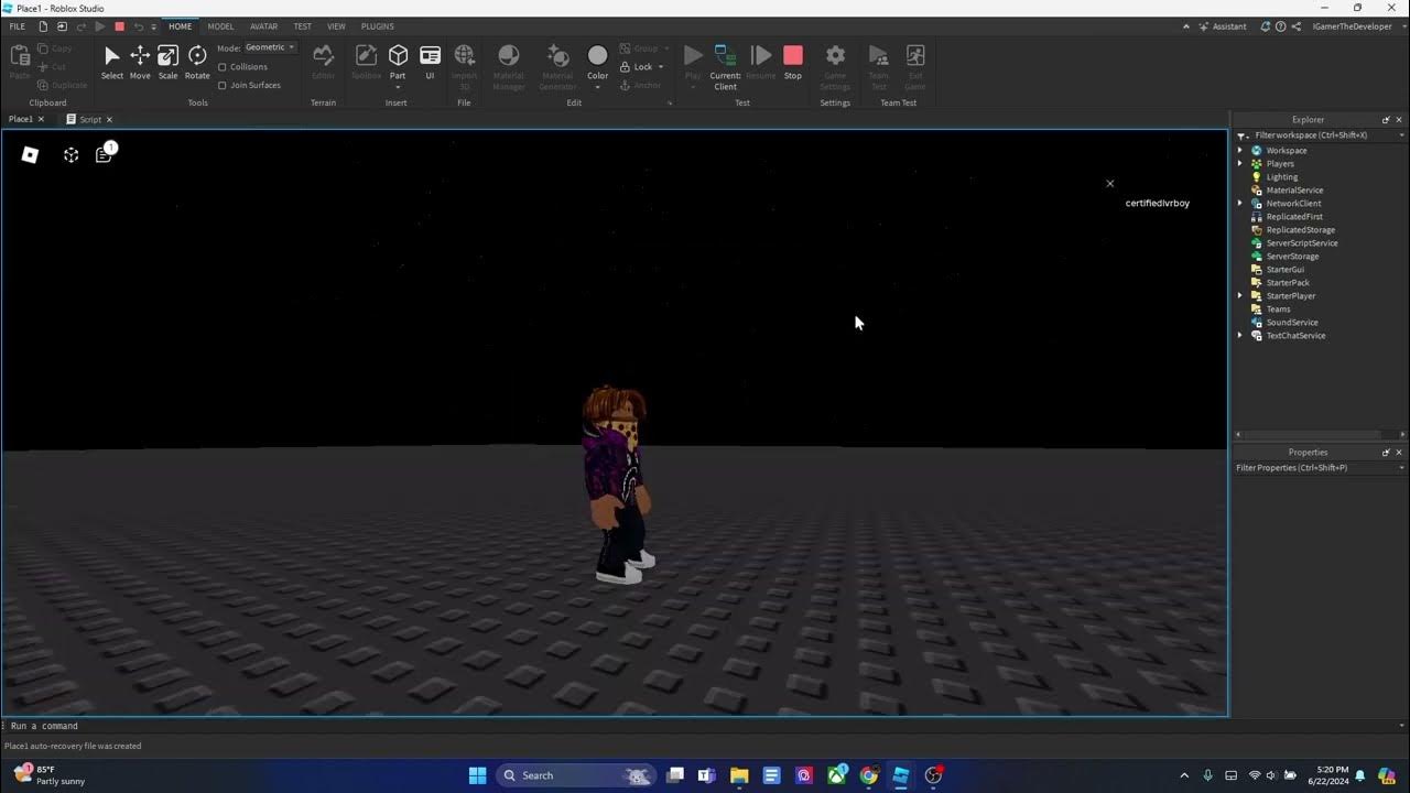 How To Make a Day And Night Cycle Using Only 5 LINES of Script In ...