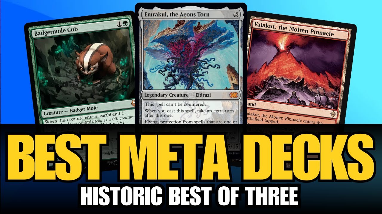 Best MTG Arena Historic BO3 Decks – Dec 2025 Meta Power Rankings - YouTube
