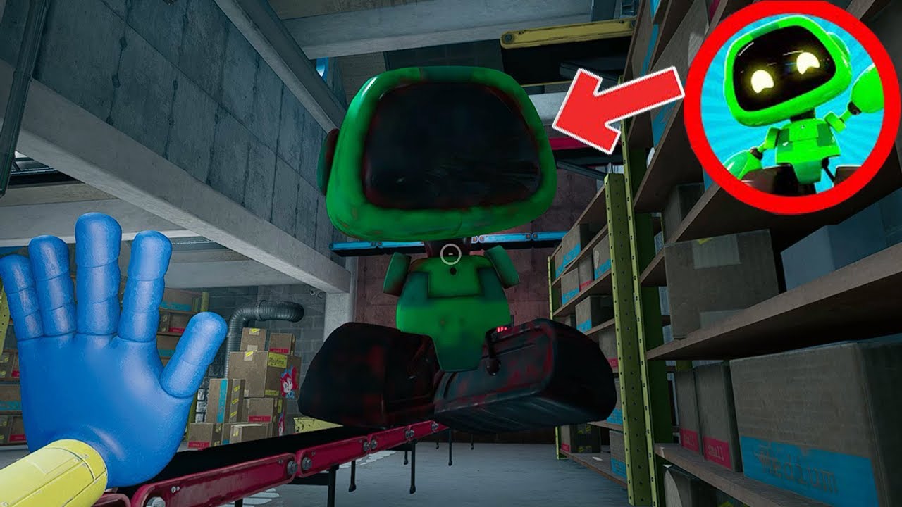 Giant Boogie Bot Appeared - Poppy Playtime - YouTube