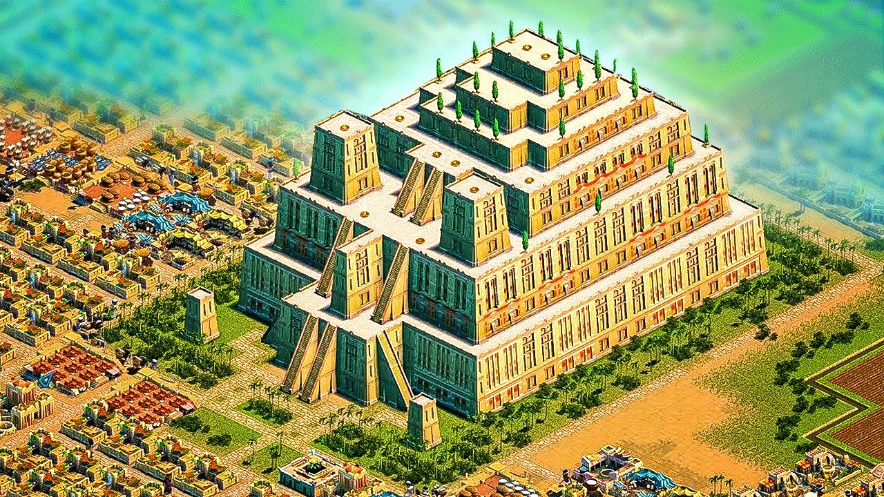 Building the BIGGEST ANCIENT KINGDOM Ever Seen in Nebuchadnezzar! - YouTube