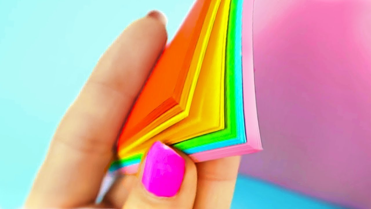 5 PAPER DIY YOU CAN MAKE IN 5 MINUTES YouTube