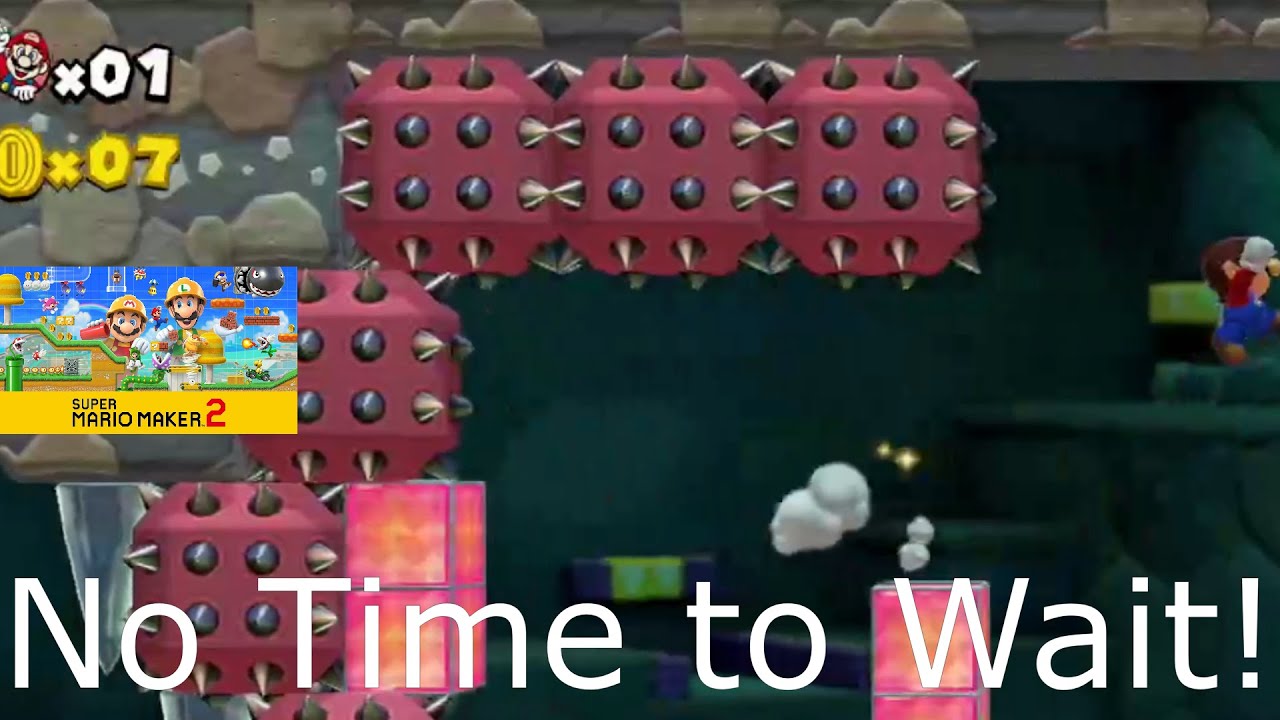 No Time to Wait | Super Salt Lake World Part 2 | Super Mario Maker 2 ...