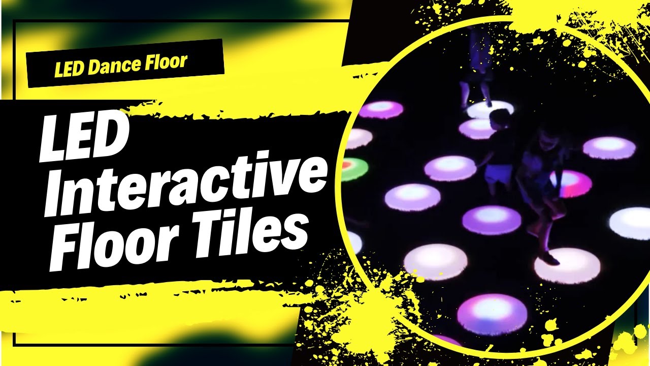 Colorfuldeco Light Up Floor Tiles | Client Feedback - YouTube