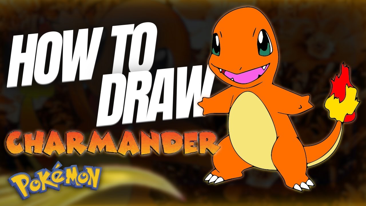 HOW TO DRAW POKEMON 'S CHARMANDER #charmander #charmanderpokemon # ...