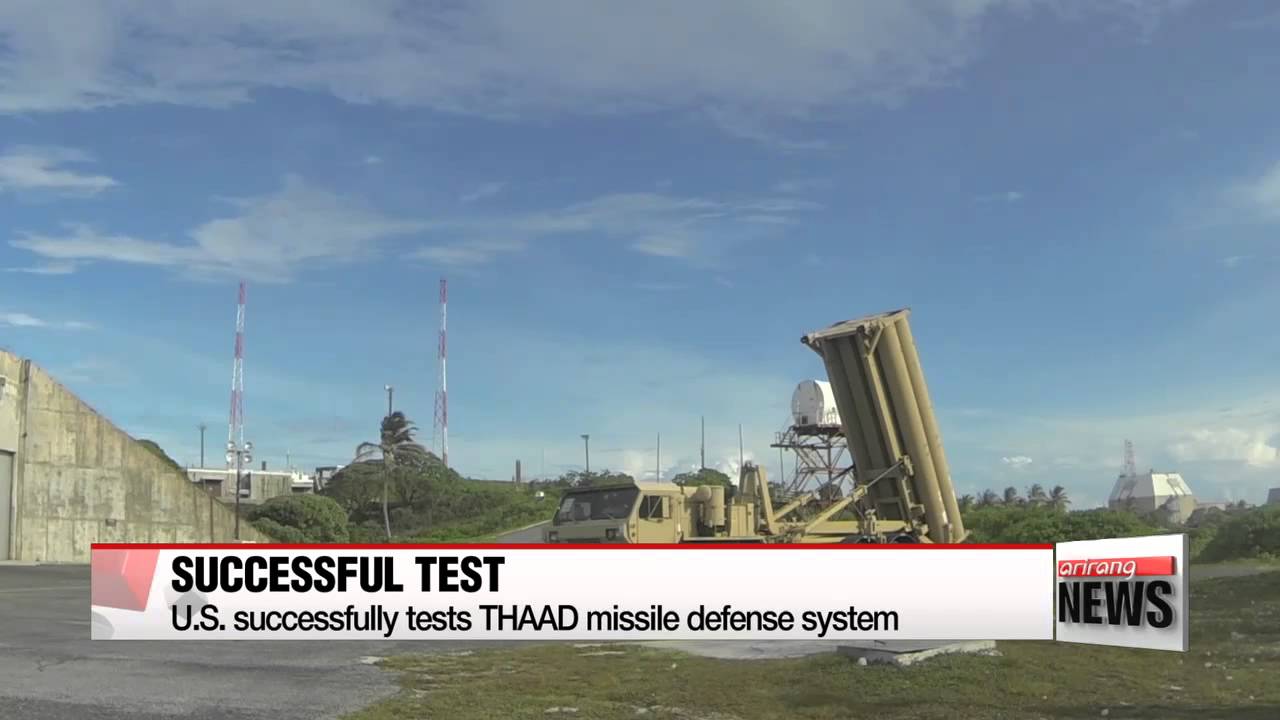 United States successfully tests THAAD missile defense system THAAD미사일 ...