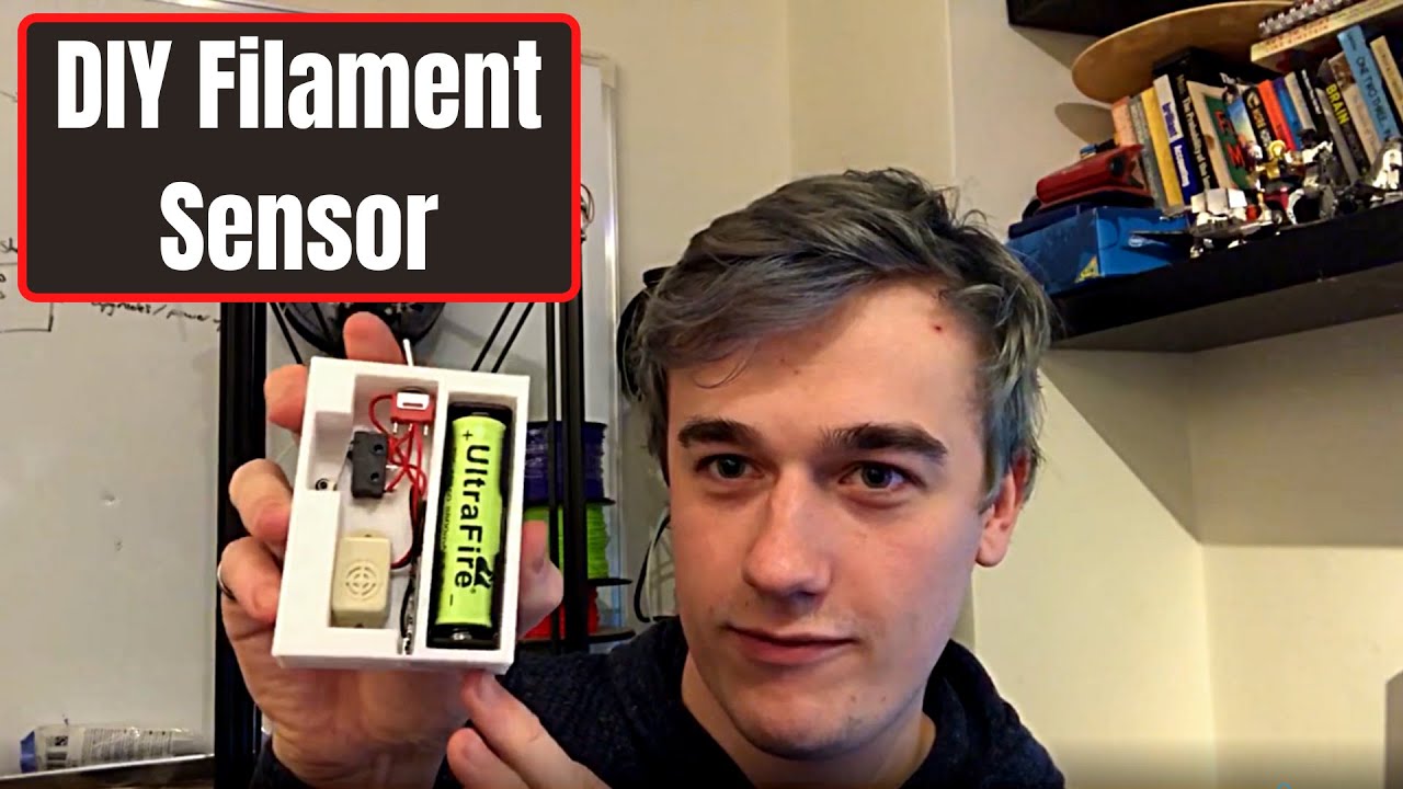 DIY Filament Sensor For 3D Printing!! - YouTube
