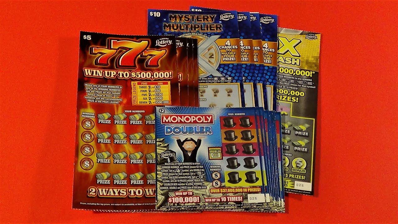 SAT. BIG GAME 59: MONOPOLY + 777 + MYSTERY MULTIPLIER Florida Lottery ...
