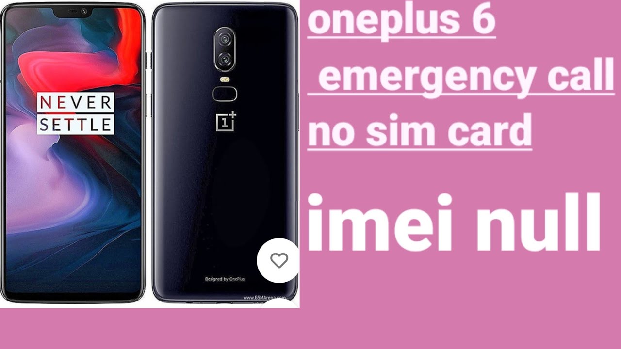 oneplus 6.emergency call#all oneplus mobile - YouTube