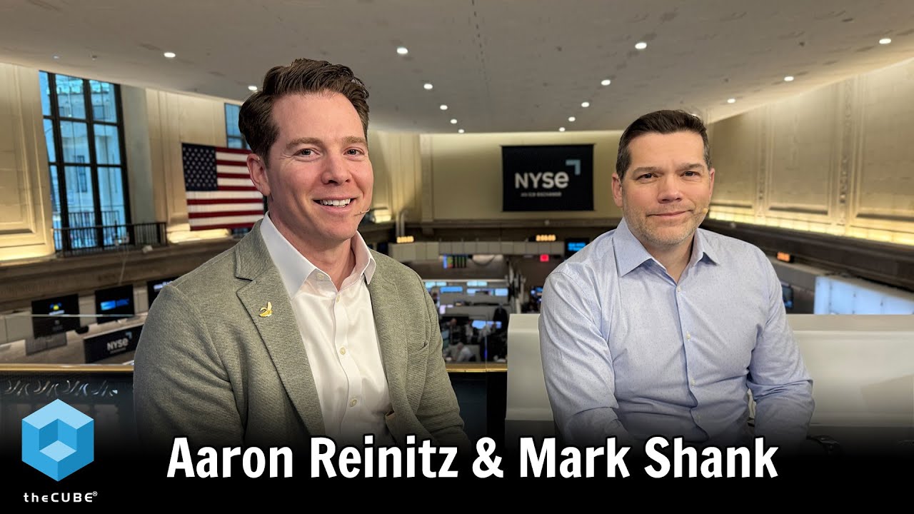 Aaron Reinitz, Google & Mark Shank, KPMG | theCUBE + NYSE Wired: Google ...