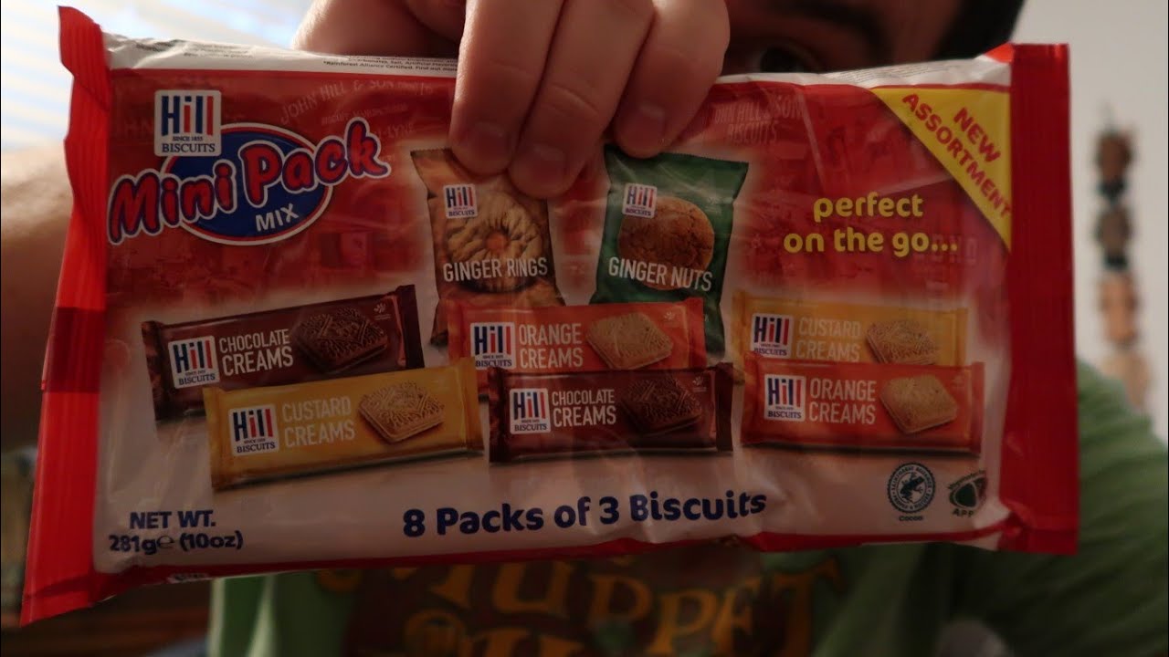 American Tries Hill Biscuits Mini Pack Mix From The United Kingdom 2023 ...