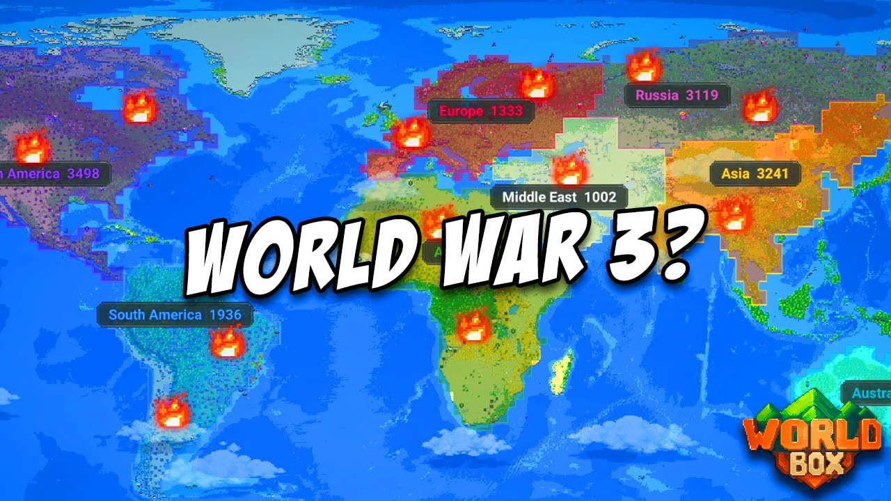 I Sent All The World's Nations To WAR (With Biomes!) - Worldbox - YouTube