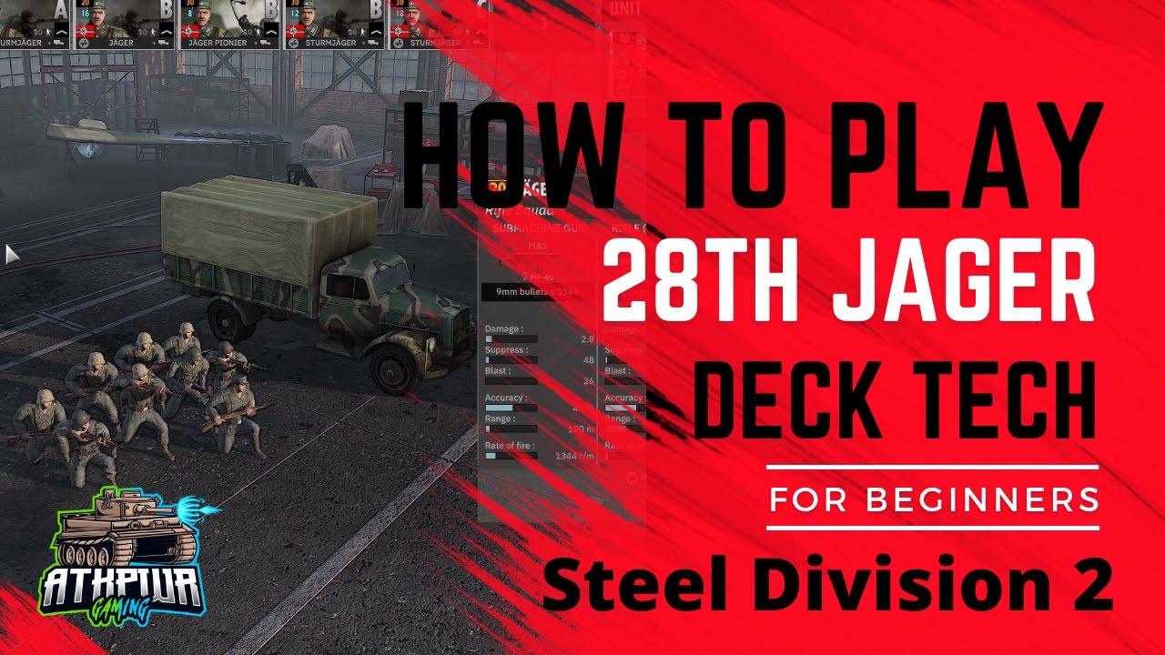 How to Play 28th Jager Division Tech- Steel Division 2 - YouTube