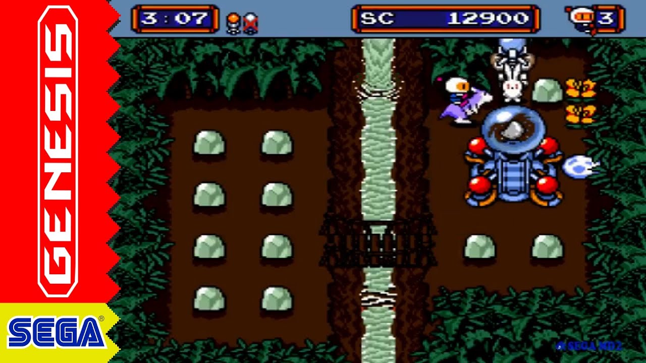 Mega Bomberman (Genesis/Mega Drive) - Longplay - YouTube