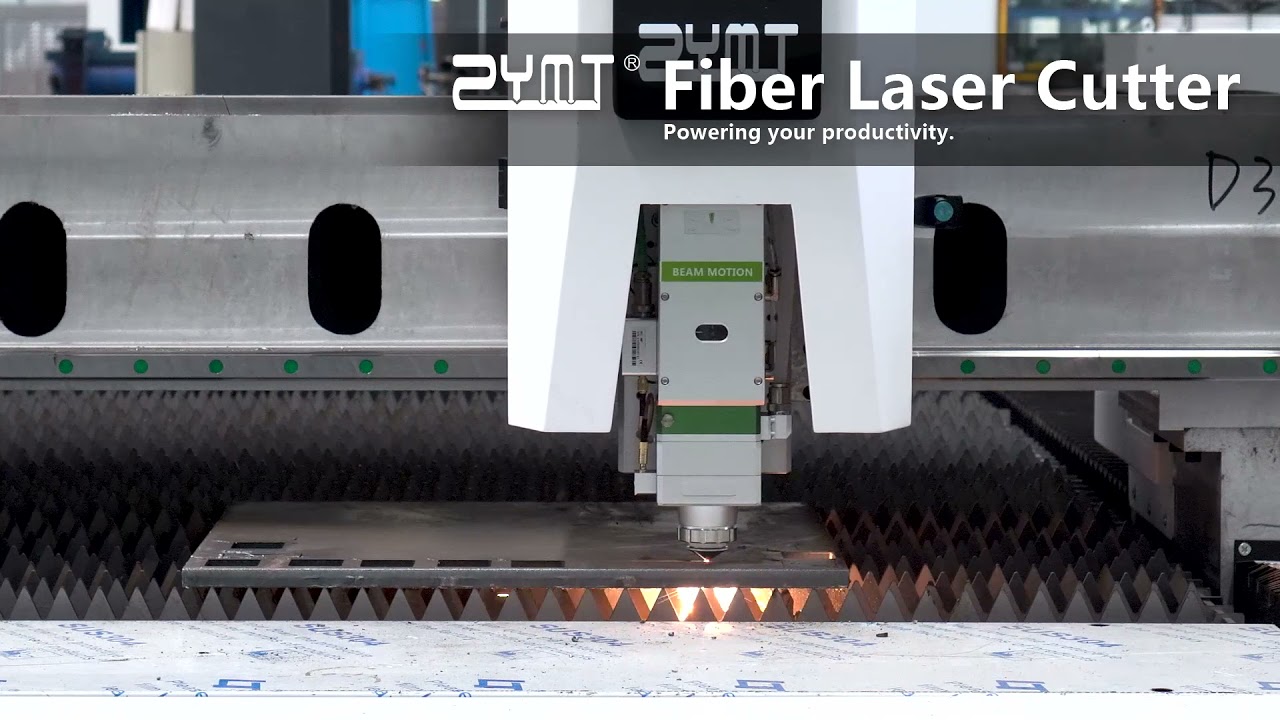 ZYMT Fiber Laser Cutting Machine Single Worktable ZYD 3015 2000W - YouTube