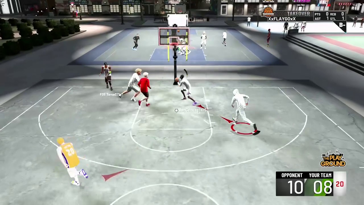 NBA 2K20 park dunk - YouTube