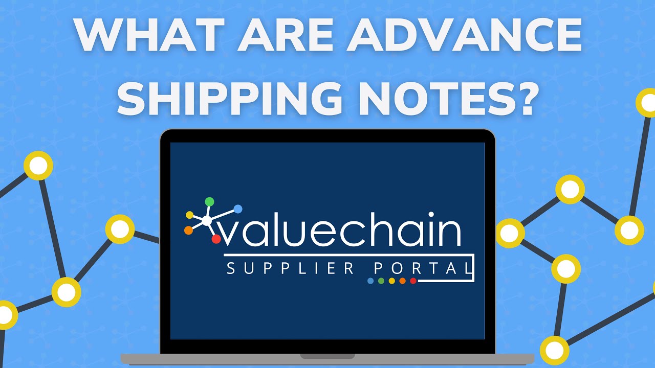 What are Advance Shipping Notes? - YouTube