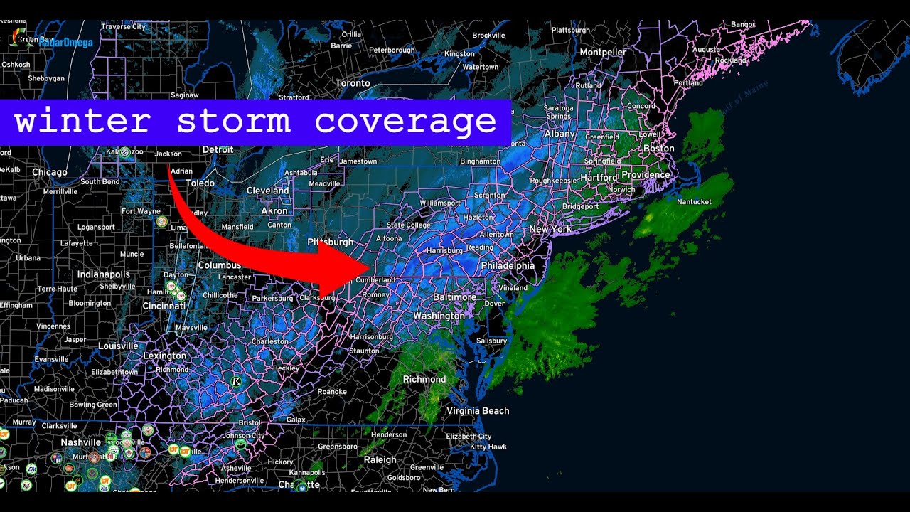 🔴 LIVE - WINTER STORM COVERAGE - YouTube