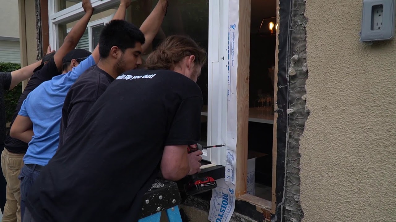 FLIP OUT WINDOWS (GAS STRUT SERVERY WINDOW) - YouTube